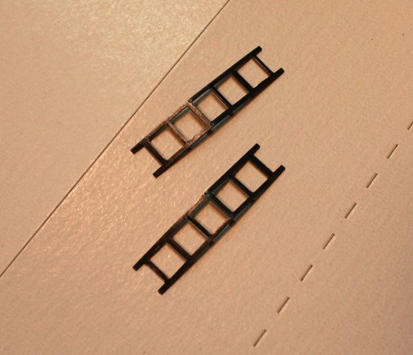 Ath - 15234 62' tank car ladders (pkg- 2) – PPW/A-Line/Arrow Hobby