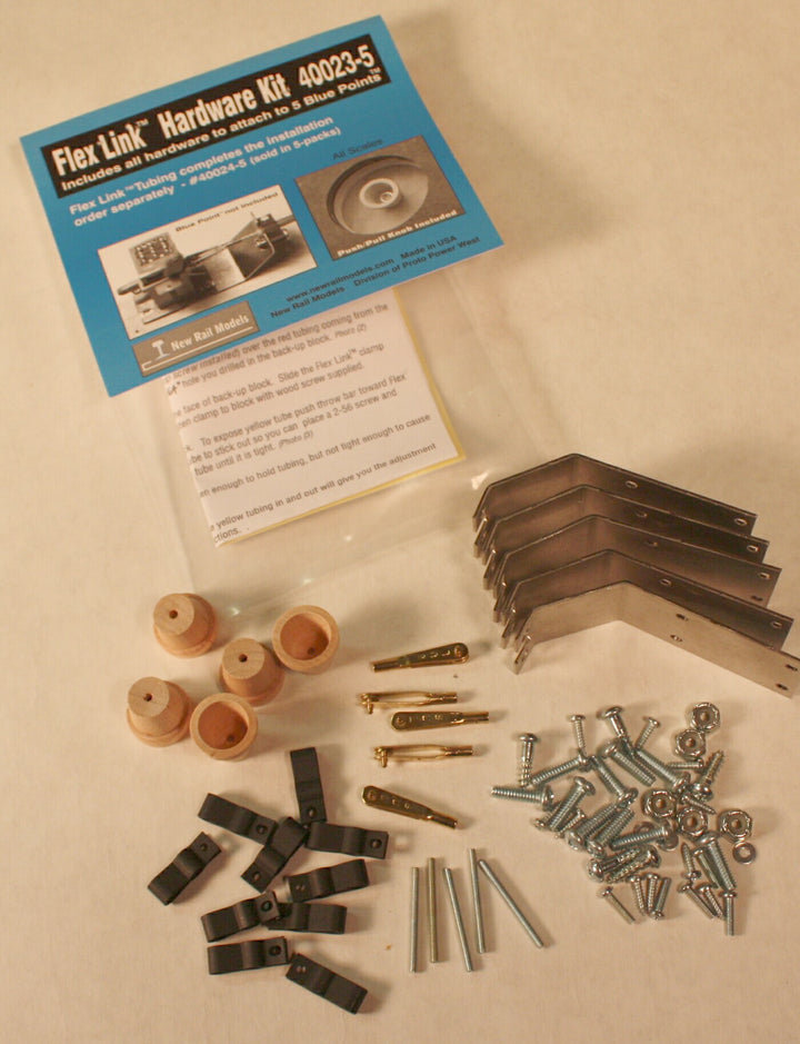 Blue Point Manual Turnout Controller And Flex Link – PPW/A-Line/Arrow Hobby